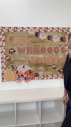 Thanksgiving Bulletin Board by Confetti and Creativity | TPT