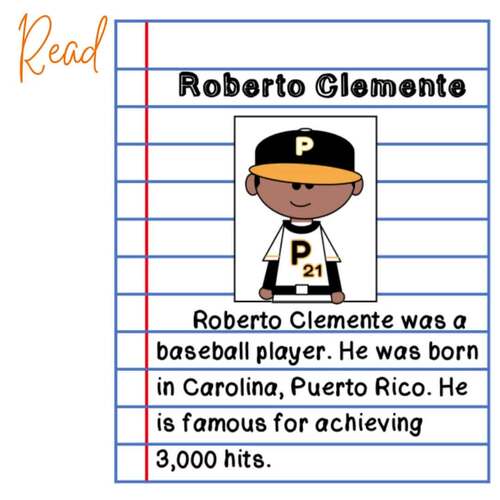 Roberto Clemente ESL- Bilingual- Dual Language by Bilingual Smart Cookie