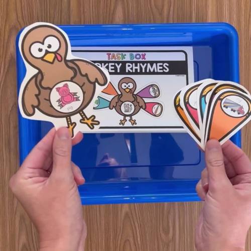 November Morning Bins Task Boxes, Fall Morning Work & Centers for ...