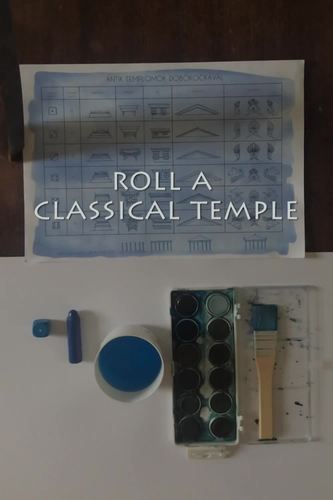 Roll and Draw! - Classical Temples - with video for distance learning!