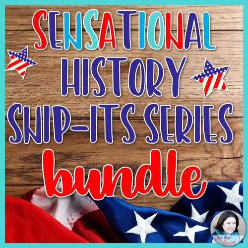 Sensational History Snip-Its Series BUNDLE | TPT