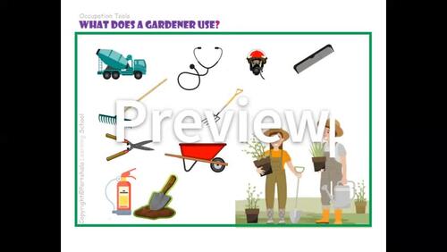 Occupation Tools–Community Helpers-What do they use?–Activity Slides ...