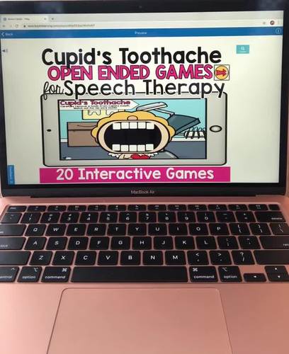 Speech Therapy Valentine's Day BOOM CARDS | Open Ended GAMES | NO PREP ...