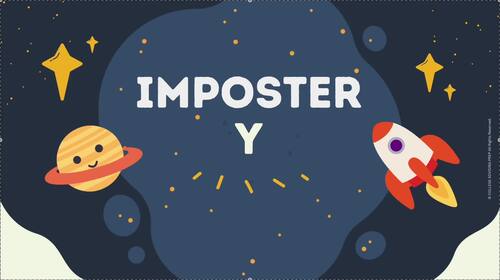 Imposter Y Slidedeck and Sorting Activity Bundle by CAP Academy | TPT