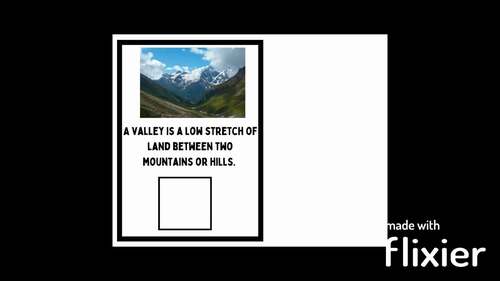 Special Education Science Landforms Activities: Adapted Book and Task ...