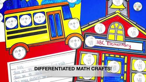 Holiday Math Activities or Centers Craft Cross-Curricular Writing
