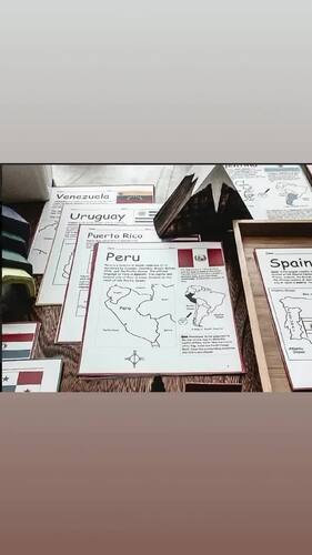 Spanish Speaking Countries Printable Worksheets BUNDLE | TPT