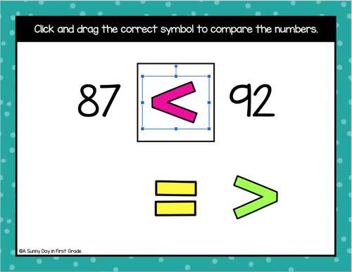 Comparing Numbers for Google Slides™ - Distance Learning | TpT