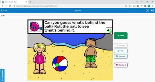 Guess What's Behind the Beach Ball! Roll the Ball! | TPT