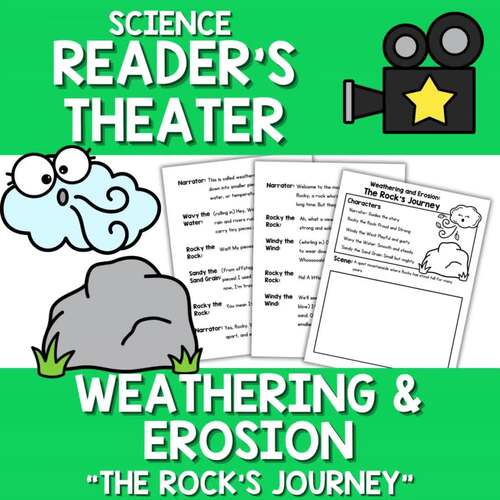 Weathering & Erosion Science Activity Readers Theater Skit | No Prep ...