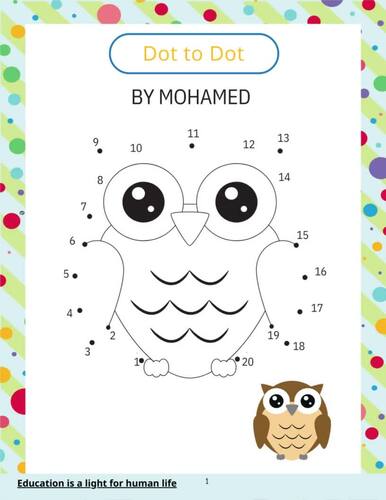 The Magic of Dot-to-Dot Puzzles. by Education is a light for human life