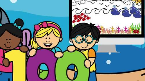 100th Day Party Drawing Activity | Draw 100 things | Google Slides