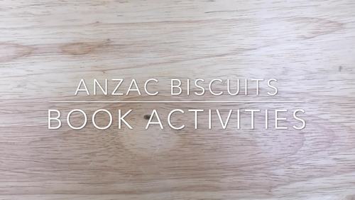 Anzac Biscuits by Phil Cummings: Reading Activities for the Anzac Day Book