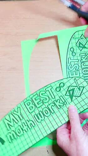 My Best Math Work! Student Work Toppers Bulletin Board & Classroom Door ...