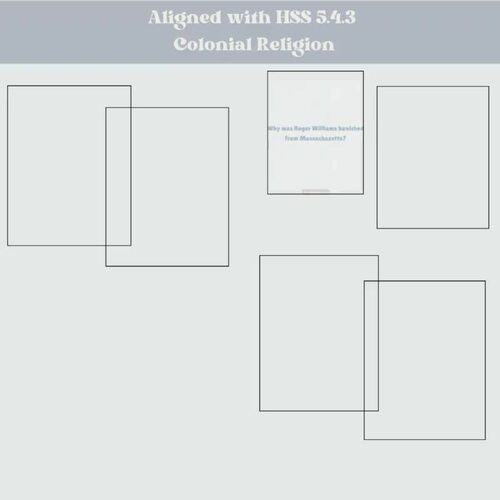 HSS 5.4.3 Trivia Game- Faith, Colonies, Religion, Tolerance & Colonial ...