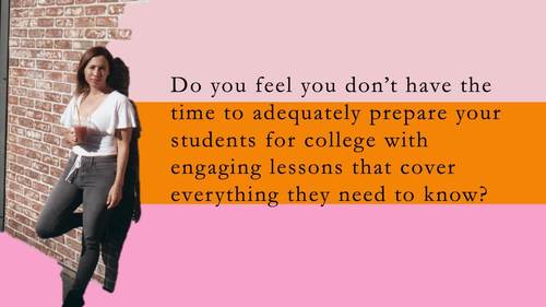 College Readiness BUNDLE by Jenn Liu -- Engaging to Empower | TpT