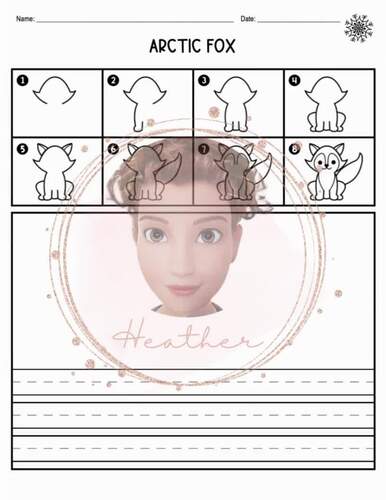 Directed Drawing | 12 Arctic Animals | 24 Creative Writing Prompts | Winter