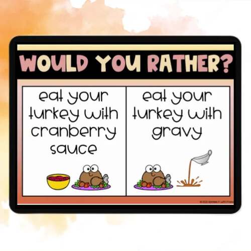 Fall Digital Games Bundle by Sprinkle it with French | TPT