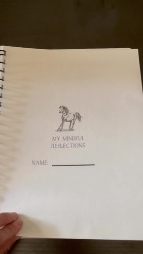 Mindful Reflection journal pages- Mindfulness Resource for kids-teens ...