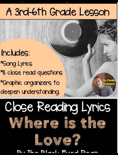 Poetry They Will LOVE: Close Reading- Where is the Love? by The Black ...