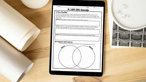 One Flew Over the Cuckoo's Nest Part 2 Daily Activities with Answer Keys