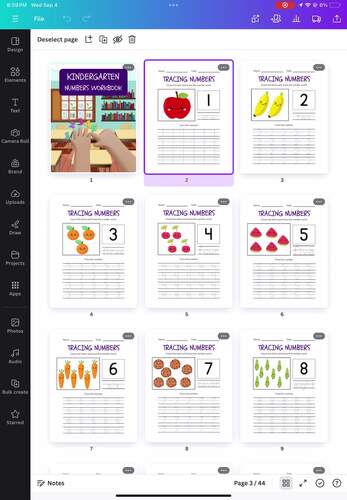 Trace & Count Numbers with me! by Educator Toolkit Resources | TPT