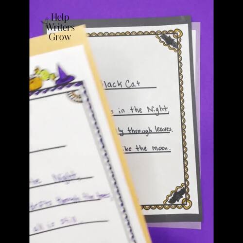 Halloween Writing Bundle for Upper Elementary by Help Writers Grow