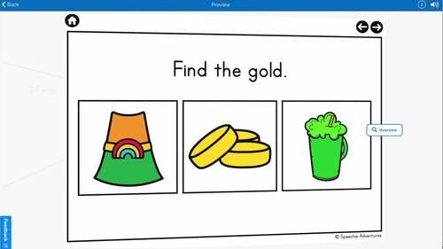 Feed the St. Patrick's Day Friends Boom Cards by Speechie Adventures