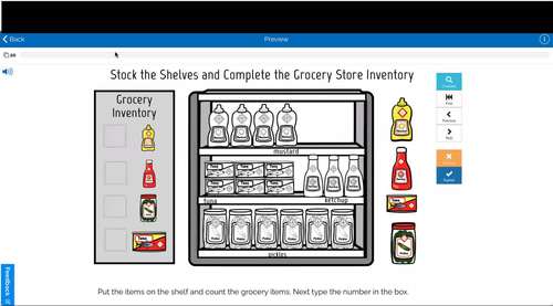 Life Skills Errorless Grocery Store Stock the Shelves and Inventory ...