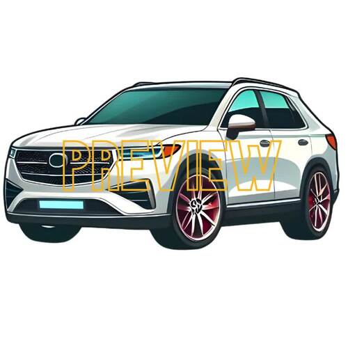 Vibrant Modern SUV CARS Clipart Collection 2024 by Miss Turtle | TPT