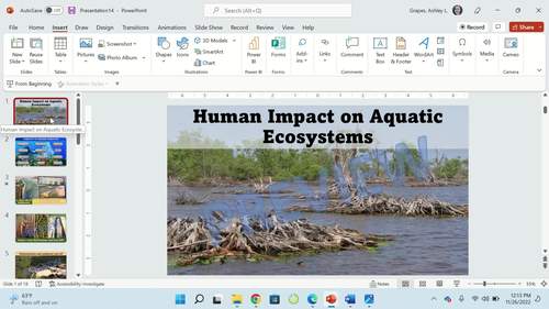 Human Impact on Aquatic Ecosystems and Biodiversity - A Fun Inquiry ...
