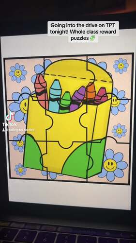 Whole Class Behavior Management Puzzles | Class Reward System | TPT