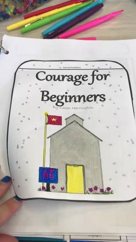 Courage for Beginners Interactive Notebook by Teacher Julia | TpT