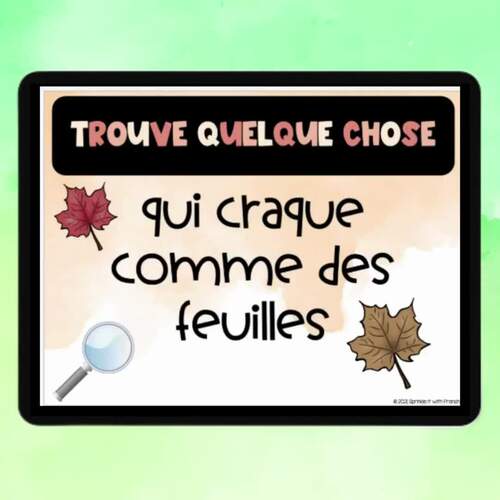 French Seasonal Scavenger Hunt Bundle by Sprinkle it with French