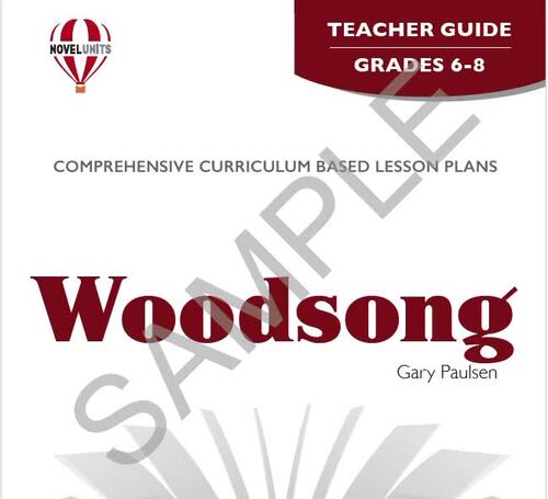 Woodsong Novel Units® Teacher Guide Novel Study | TPT