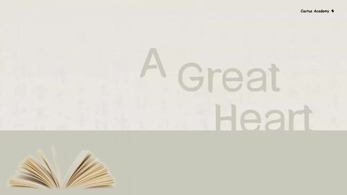 Wit and Wisdom Grade 4 Module 1: A Great Heart Lesson 3 & Lesson 4