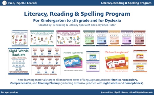 A comprehensive Reading & Spelling Program for K-5 & dyslexia | TPT