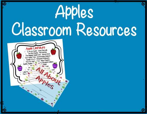 Apple Unit: Activities Plus Literacy & Math Centers | TPT