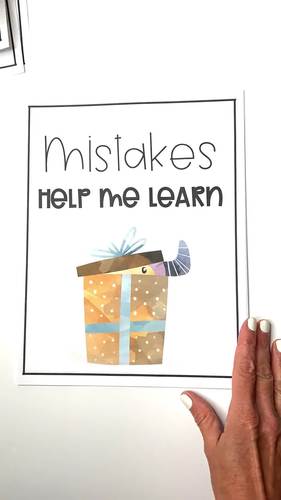 Growth Mindset Posters | Boho Classroom Decor | STEM/STEAM Bulletin Board