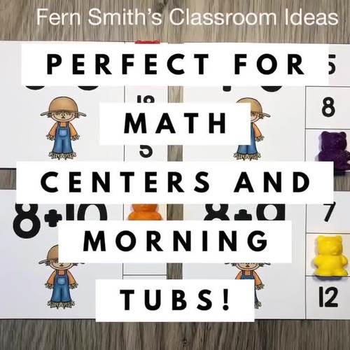 Addition Clip Cards by Fern Smith's Classroom Ideas | TPT