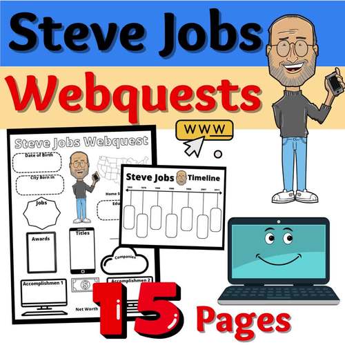 Bill Gates Biography Steve Jobs Elon Musk Bundle Research Resources ...