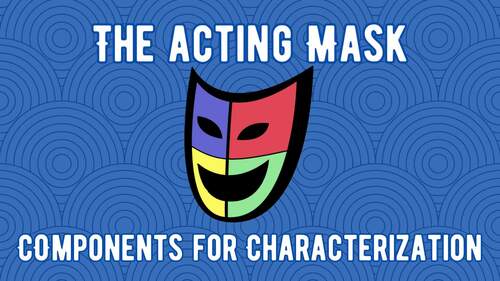 Acting Mask Bundle by Miss L's Theatre Store | TPT