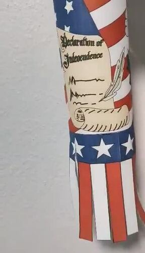 Thomas Jefferson Craft Windsock Mobile Hanging Activities President ...