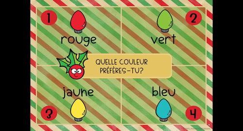 French Christmas Four Corners/Quatre coins | Noël by French Toast Lessons