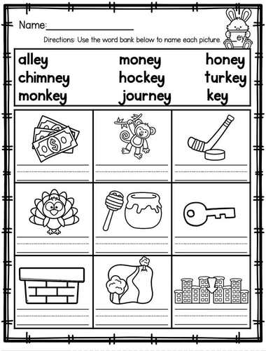 Long E Spelled _y, _ie, and _ey by The First Grade Apple | TPT