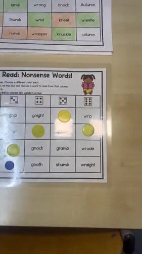 Silent e Roll and Read Nonsense Words & Real | Magic e | Roll & Spell ...