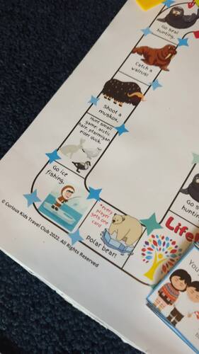 'Survive in Greenland' Board Game by Curious Kids Travel Club | TPT