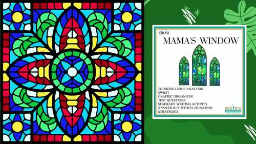 From Mama's Window Reading Analysis, Activities, Test Questions | TPT