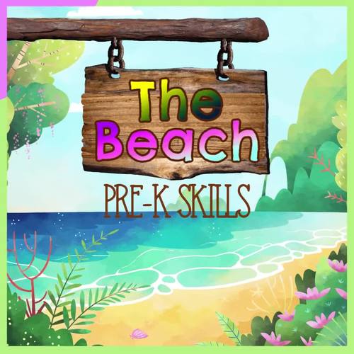 Beach-themed Activities for Preschool and Pre-K by Miss Fuzzy Bee