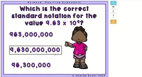 Scientific Notation Standard Form by The Gaming Classroom | TpT